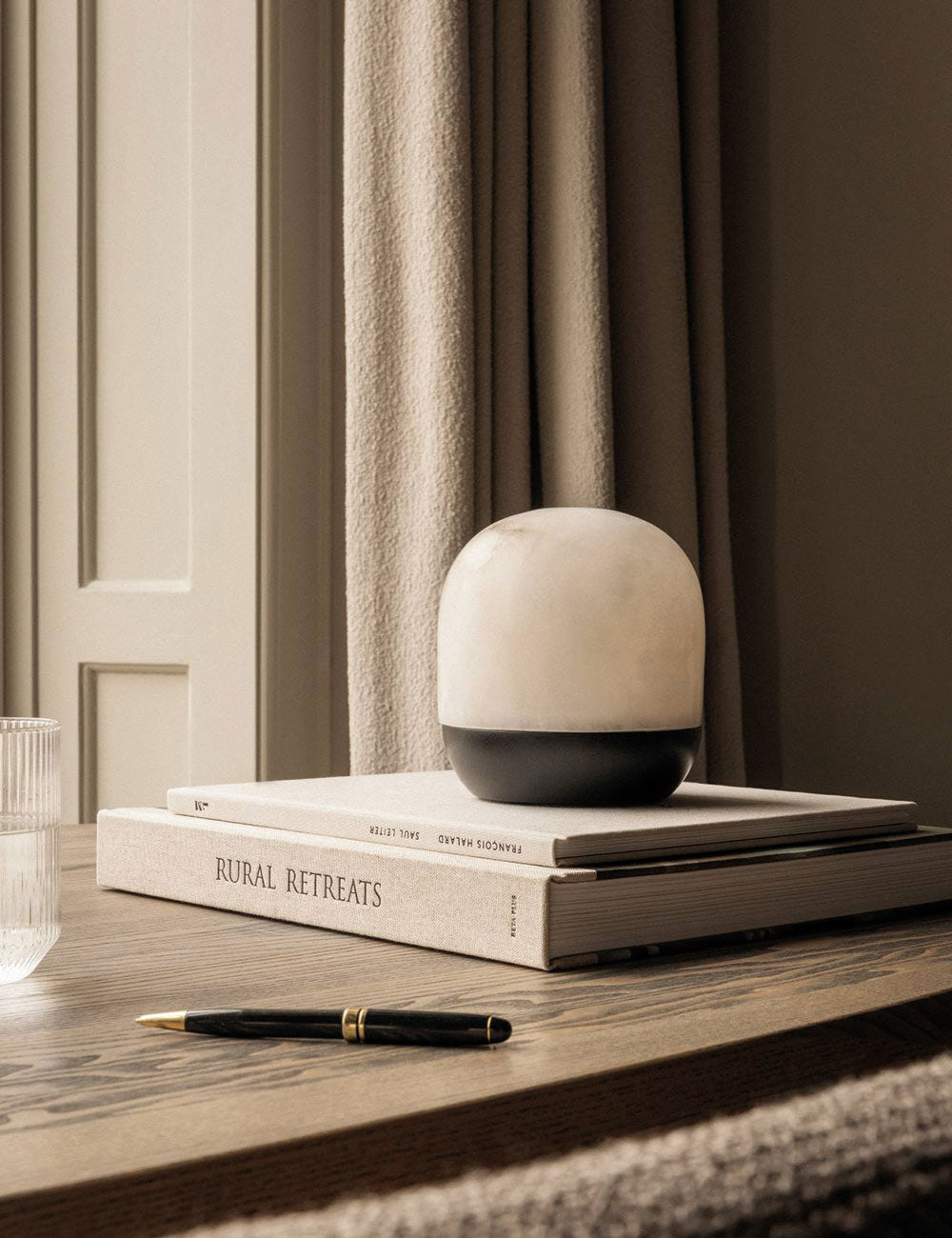 SERENE aroma diffuser lamp - ALABASTER – BRANDT Copenhagen