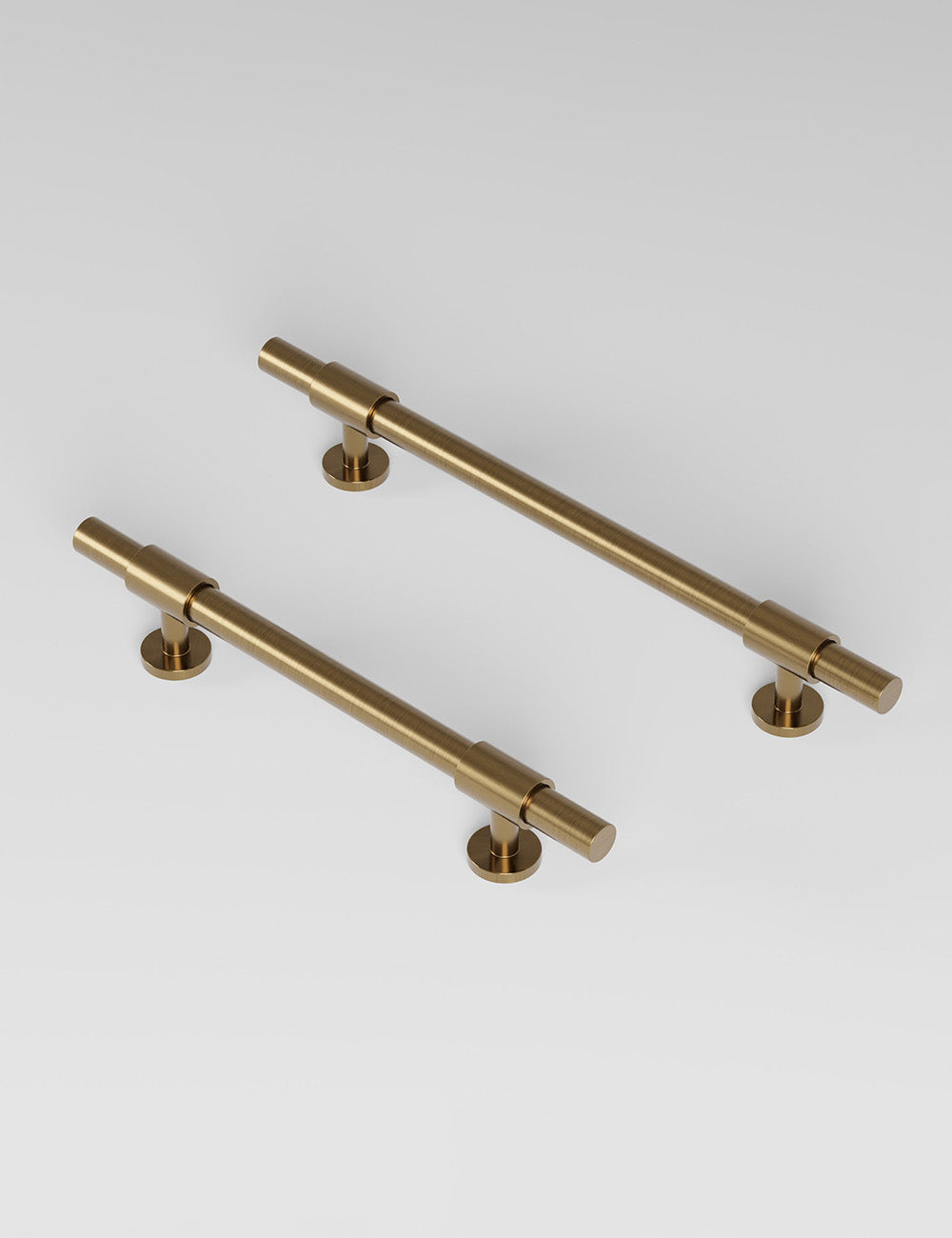 SIGNATURE slim - pull bar 150 mm - Satin Brass / Satin Brass – BRANDT ...