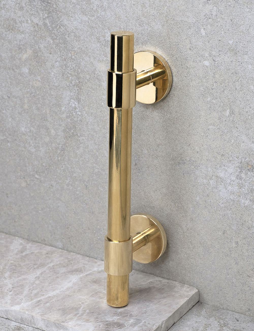SIGNATURE 30 - pull bar 156 mm - Polished Brass / Polished Brass ...